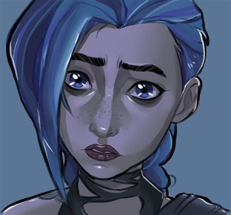 Ingesp Drawing Of Jinx From The Arcane Seriesdibujo D