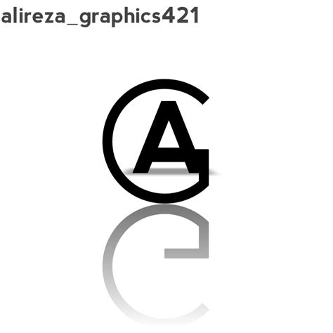 طراحی لوگو با حروف انگلیسی علیرضاشکیبا ویرگول
