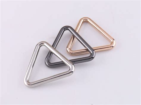 Triangle Buckle Slider Buckle Strap Keeper Triangles Rings For Etsy
