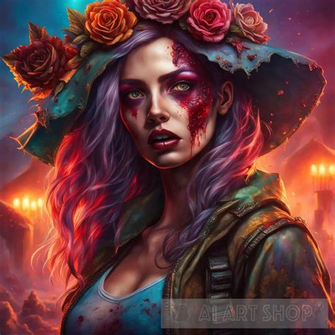 Zombie Girl Artwork