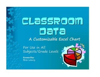 Classroom Data A Customizable Excel Spreadsheet By Bree Lowry TPT