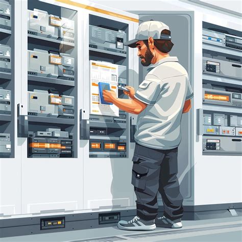 Ai Engineer Business Intelligence Analyst In A Illustrated Flat Minimal Design Premium Ai