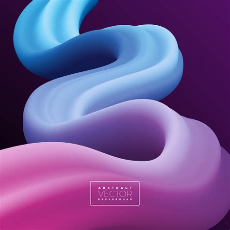 Abstract 3d Colorful Curve Line Vector Background 18 Files Векторные клипарты текстурные