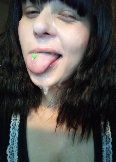 Cum Dripping Down My Face Always Makes Me A Happy Slut Oc Scrolller