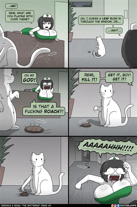 Veronica And Mona The Skittering Full 4 Page Story Rcomics