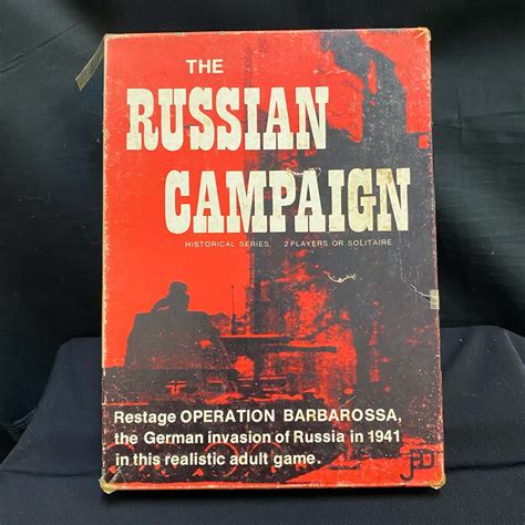 Vintage The Russian Campaign Board Game S Used Fair Salvos Stores