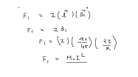 Video Solution 5 Calculate The Force Per Unit Length On Each Of Three Equidistant Infinitely