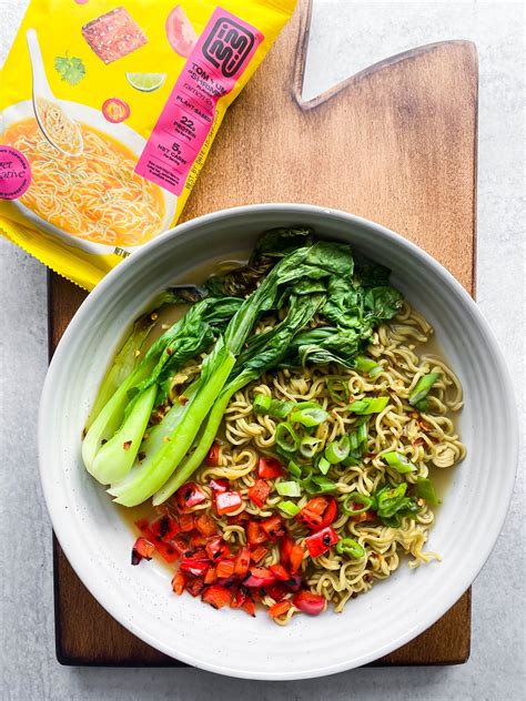 High Protein Vegan Ramen Noodle Soup