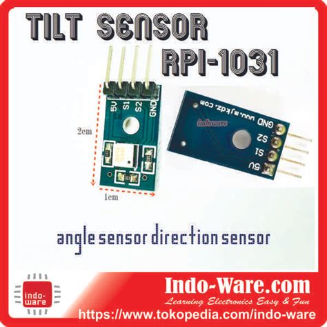 Jual Tilt Sensor Rpi 1031 Angle Sensor Direction Sensor Kota Semarang Indo Ware Tokopedia