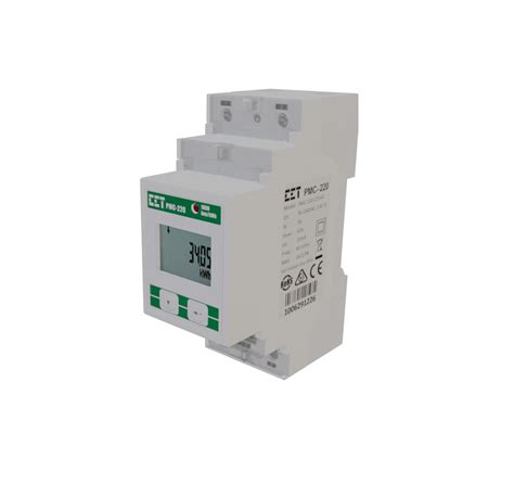 Pmc 220 Din Rail Class 0 5 Self Powered Single Phase 63a Direct Input Multifunction Meter