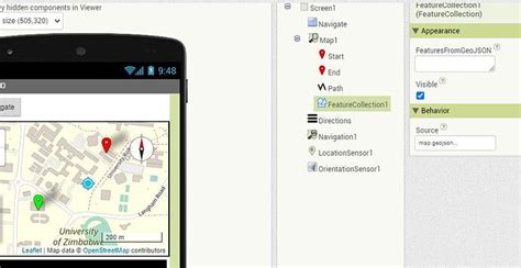 Creating A Custom Navigation Application For Campus Setup Mit App Inventor Help Mit App