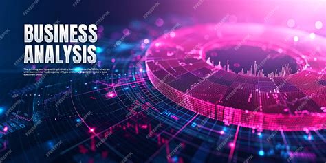 Business Analysis Web Banner And Landing Page Template Design Premium Ai Generated Psd