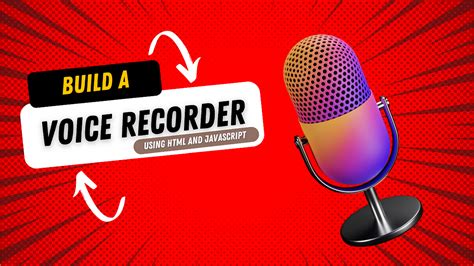 Build A Voice Recorder App Using Only Javascript And Html By Anwarul