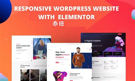 i will build a responsive wordpress website design and redesign with