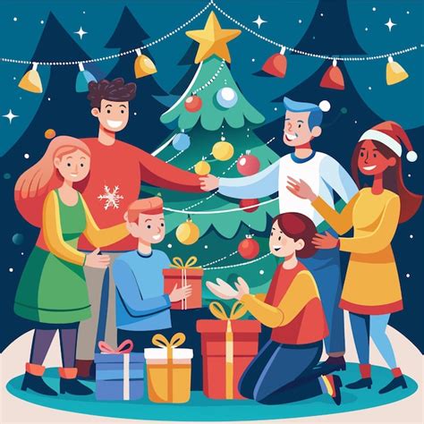 Creative Christmas T Ideas Premium Ai Generated Vector