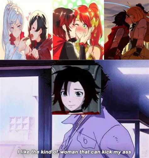 Rwby If Ruby Rose Was A Reverse Harem Protagonist By