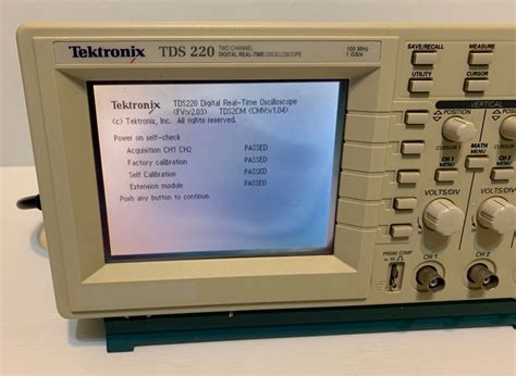 Tektronix Tds 220 100mhz Oscilloscope Everything Else On Carousell