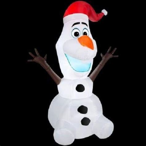 Tis Your Season 35 Olaf From Frozen Disney Airblown Inflatable