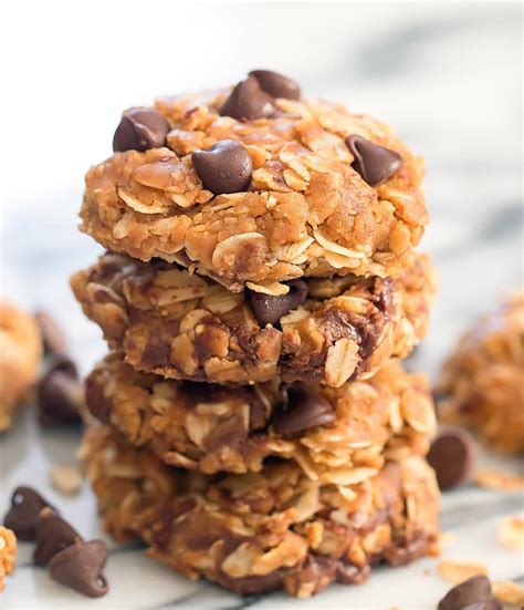 Simple Basic Oatmeal Cookie Recipe No Flour Eggless Cake