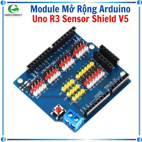 module mở rộng arduino uno r3 sensor shield v5 shopee việt nam