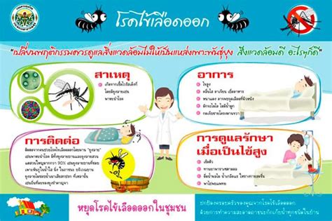 ประชาสัมพันธ์ความรู้เรื่องโรคไข้เลือดออก