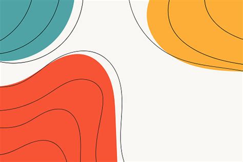 추상적인 배경 다채로운 파스텔 색상 리퀴드 스타일 미니멀 한 아트 워크 포스터 웹 배너 벽지 패브릭 프린트 용 디자인 고객 참여에 대한 스톡 벡터 아트 및 기타 이미지