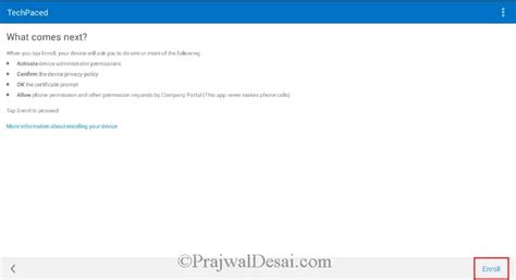 How To Enroll Your Android Device In Microsoft Intune