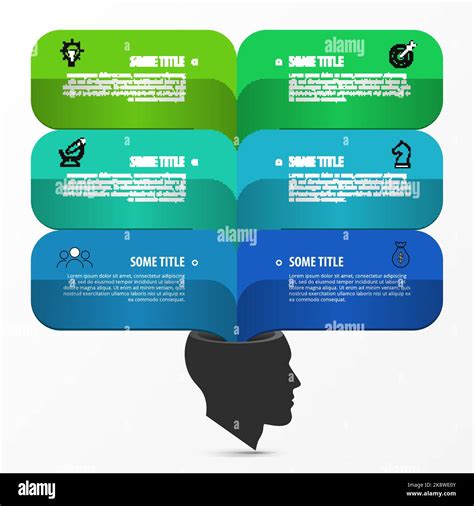 Infographic Design Template Creative Concept With 6 Steps Can Be Used For Workflow Layout