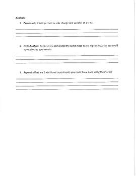 Design Your Own Experiment Scientific Method By The Bio Babes TPT
