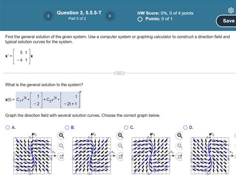 Solved Find The General Solution Of The Given System Use A Chegg
