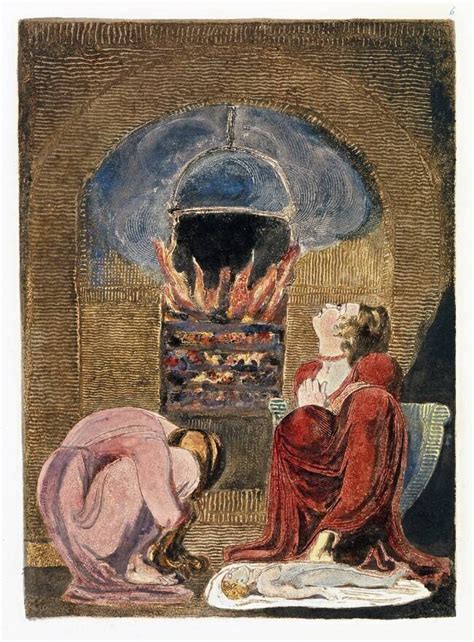 Illustration From Europe A Prophecy By William Blake Art Print