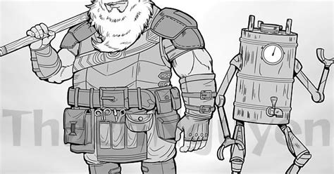 The Dwarf Artificer Art By Me Album On Imgur