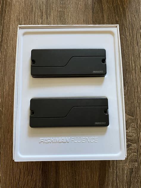 Fishman Fluence Modern 8 String Set 2019 Black Reverb Uk