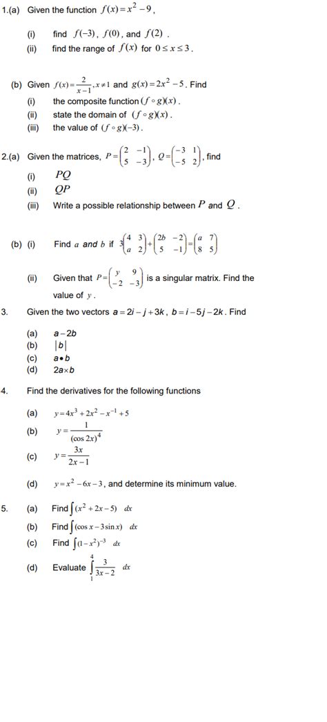 Solved 1 A Given The Function F X X29 I Find Chegg Com