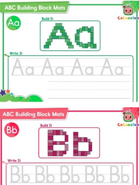 Abc Cocomelon Writing Pdf