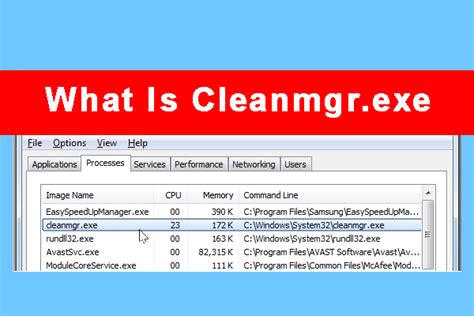 What Is Cleanmgr Exe And Is It Safe And How To Use It [answered] Minitool
