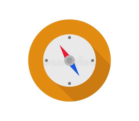 Compass Icon Illustrated In Vector On White Background Stock Illustration Illustration Of
