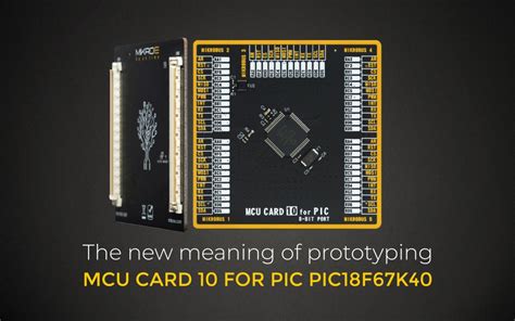 MCU CARD For PIC PIC F K Blog