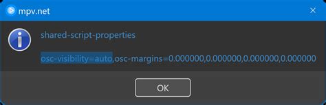 Allow Control Over Osc Logo · Issue 10201 · Mpv Playermpv · Github