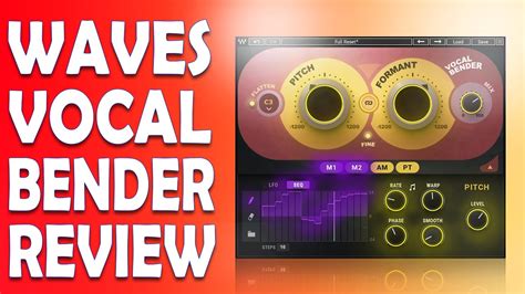 Waves Vocal Bender Review And Tutorial Creative And Useful Vocal