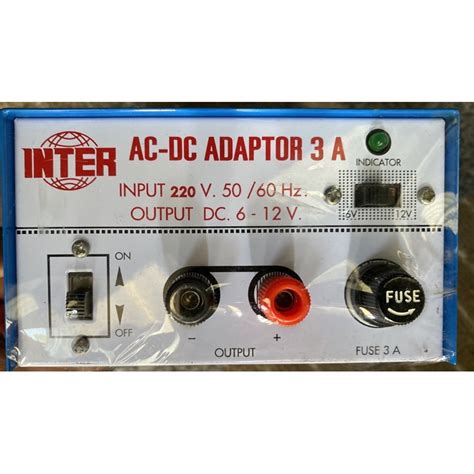 Adapter ราคาถูก อะแดปเตอร์ Input 220v Output Dc 6 12v 3a ของใหม่กริ๊ป ยังไม่เคยใช้งานเลย