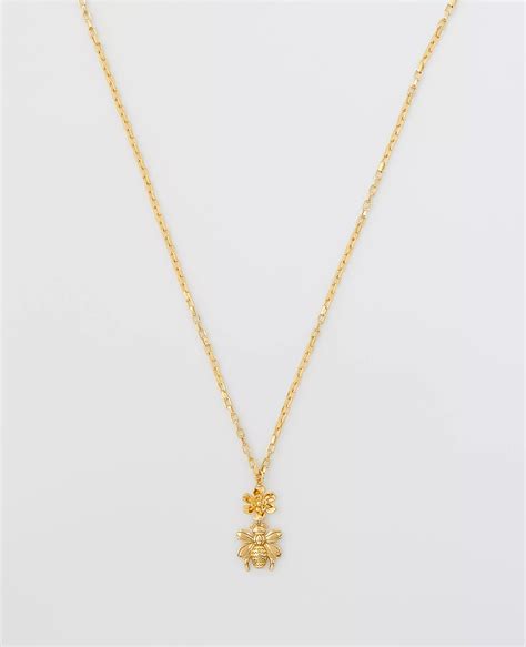 Bee Pendant Necklace