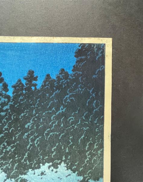 Hasui Kawase Woodblock Print At 1stdibs