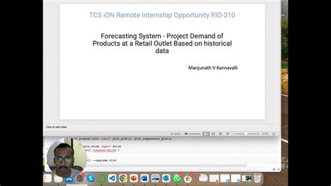 Time Series Forecasting Python Project Youtube