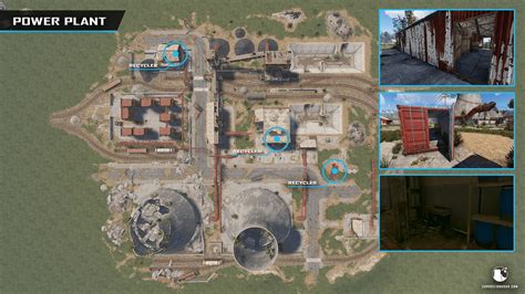 RUST Recycler Guide Locations Scrap Table More