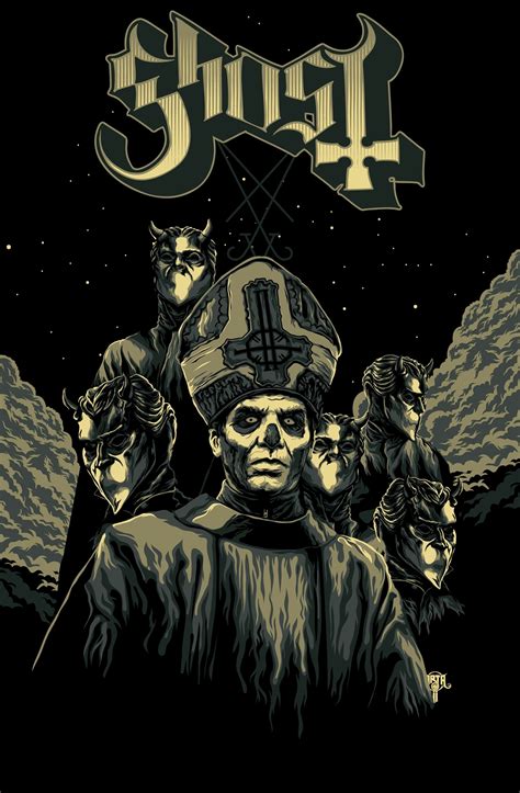 Ghost Fan Art Poster Behance