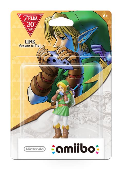 New Zelda Amiibo Line Oot Link Zelda30 N64 Oot3d Nintendo