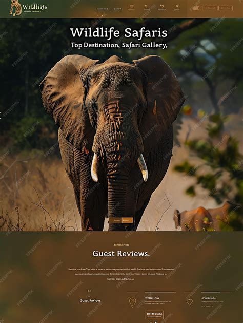 Malawi Wildlife Tour With Scroll Triggered Animation Effect Travel