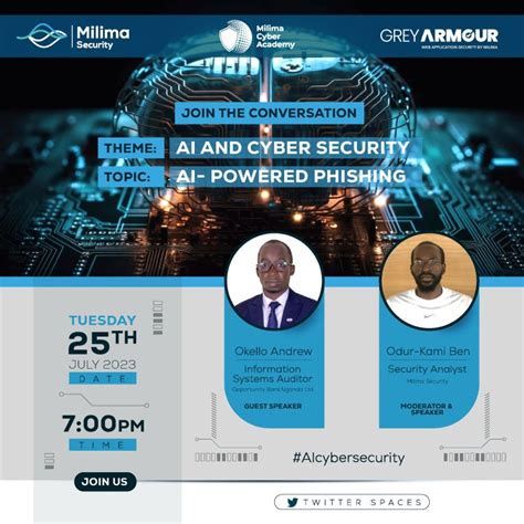 andrew okello on linkedin the cybersecurity threats are increasingly growing because of the…