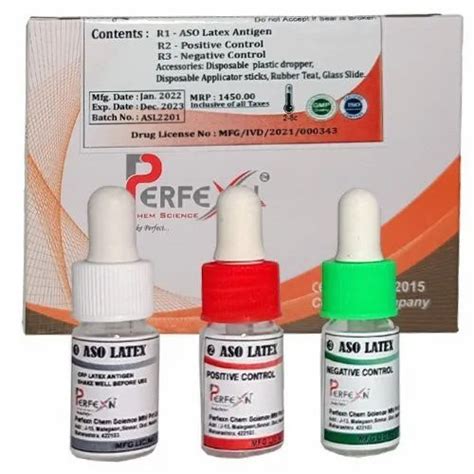 Perfexn Aso Latex Test Kit At ₹ 1000 Kit In Sinnar Id 26820483373